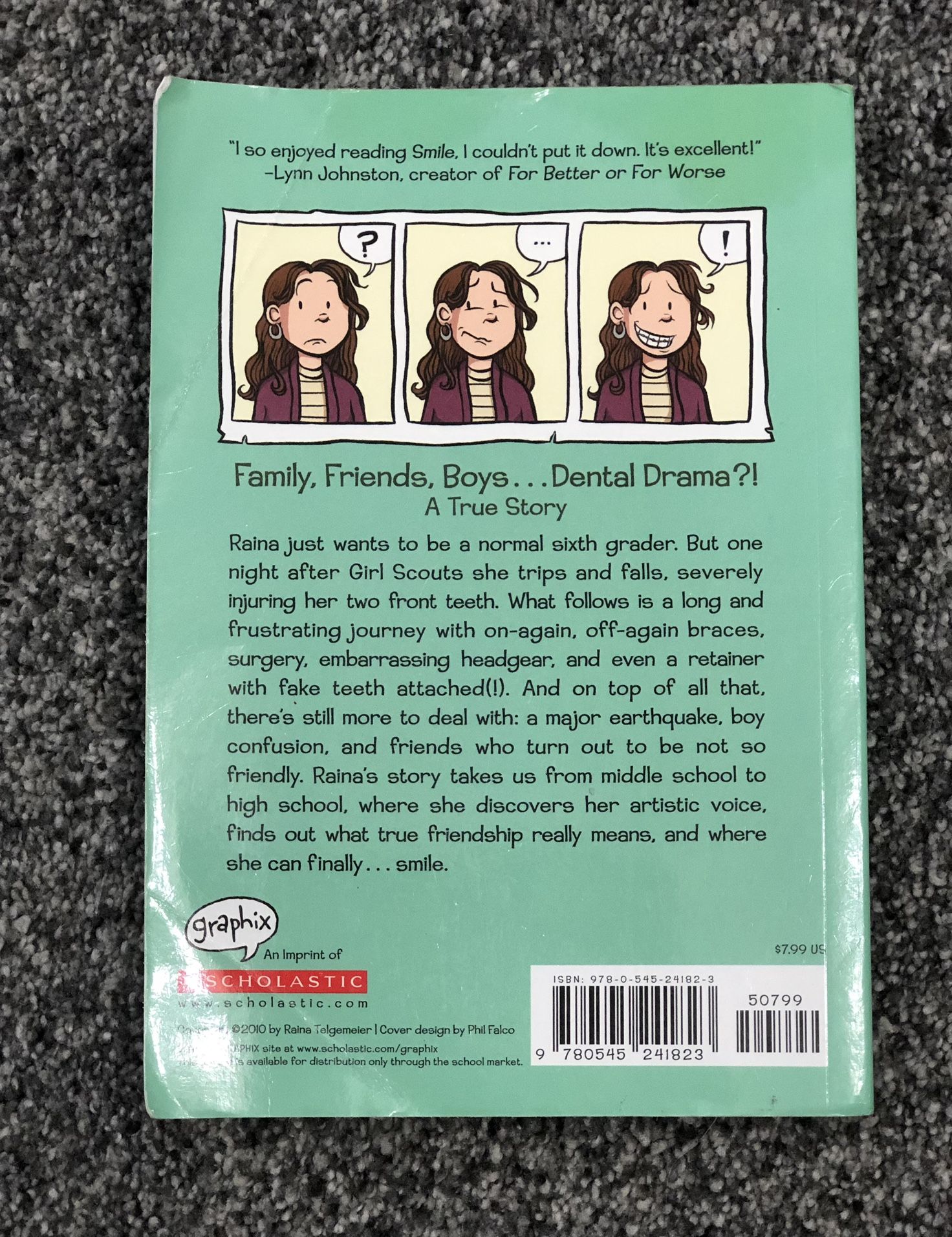 Raina Telgemeier Smile 2