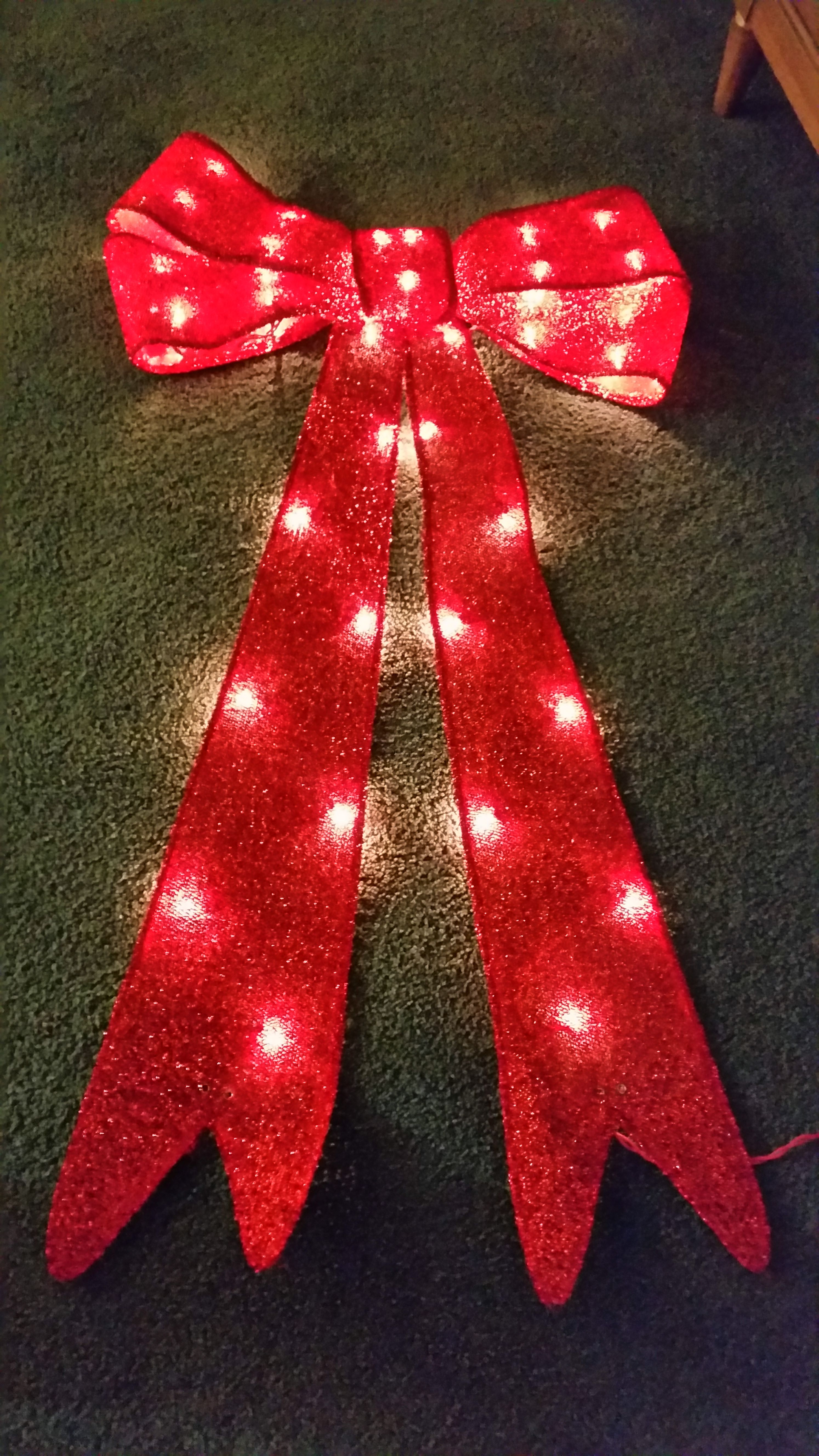 Huge light up red ribbon for Sale in Everett, WA - OfferUp