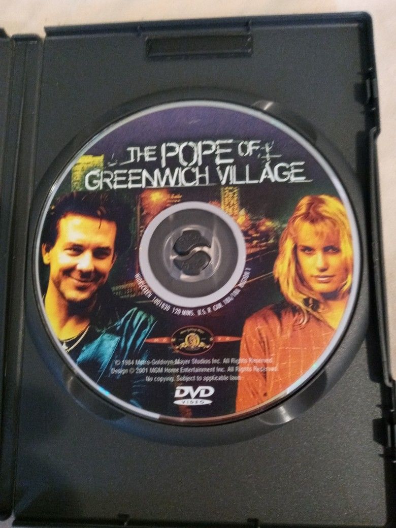 The Pope Of Greenwich Village DVD With Mickey Rourke for Sale in Queens ...