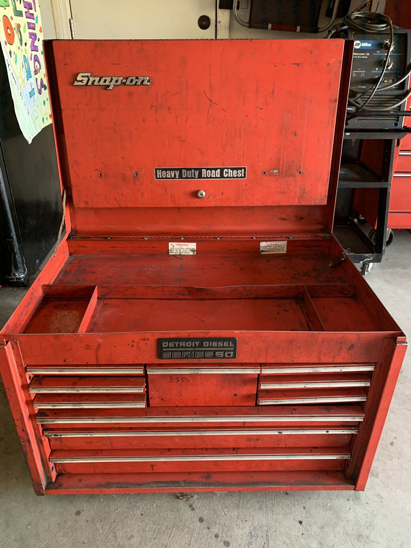 Snap on Heavy Duty Road Chest Toolbox for Sale in Corona, CA - OfferUp