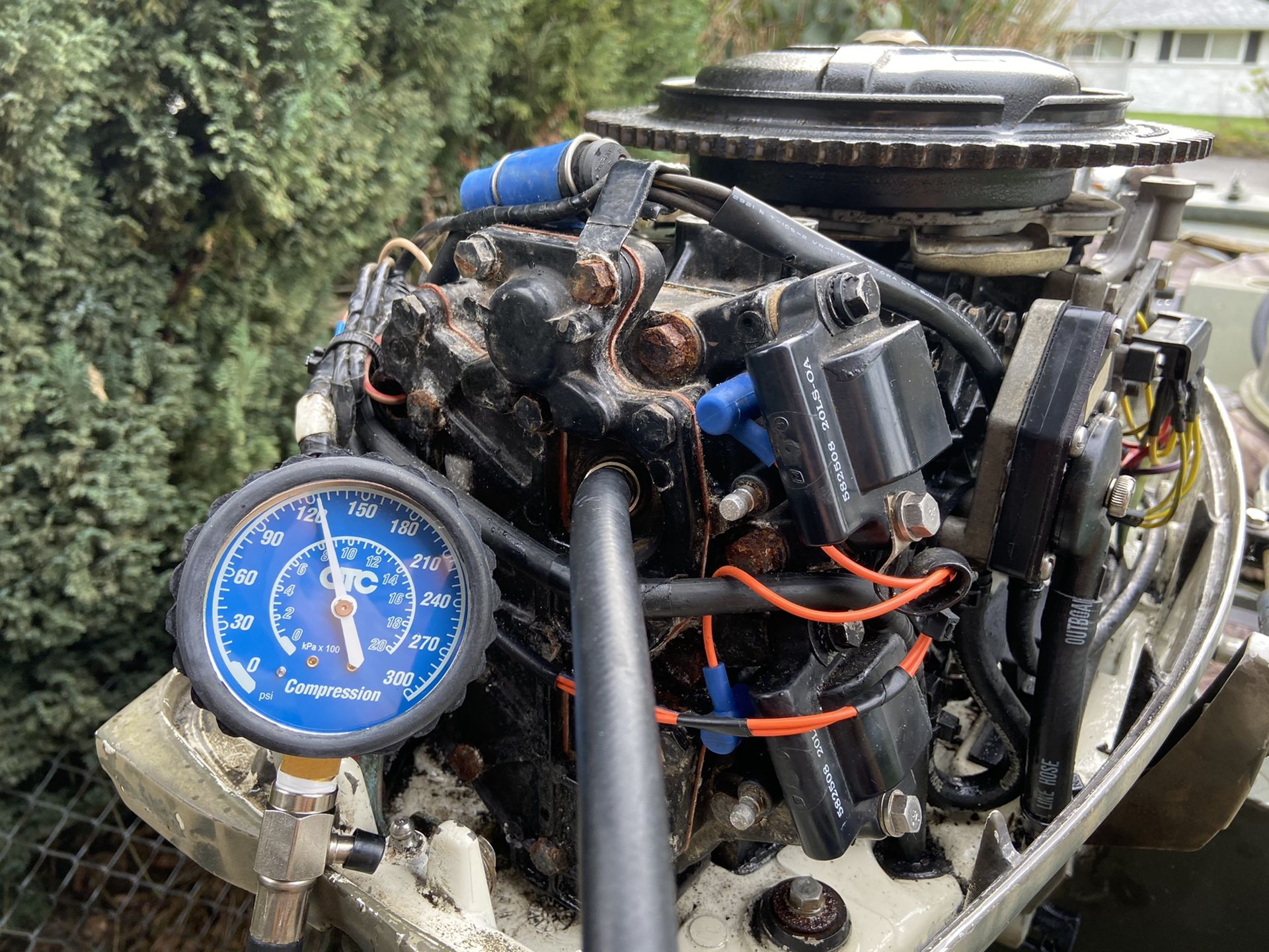 Johnson 25hp outboard w/ controls for Sale in Lynnwood, WA - OfferUp