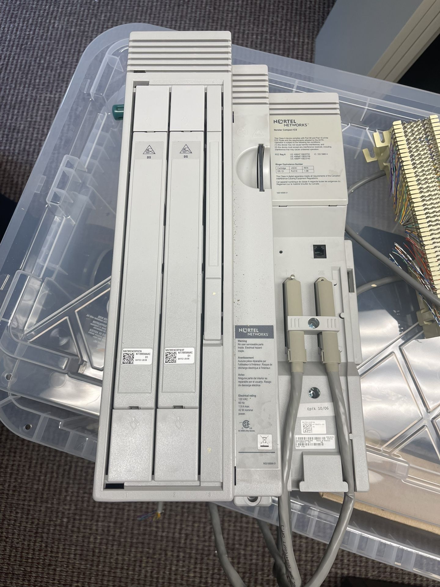 Nortel Norstar Compact ICS Phone System – Business Landline Setup