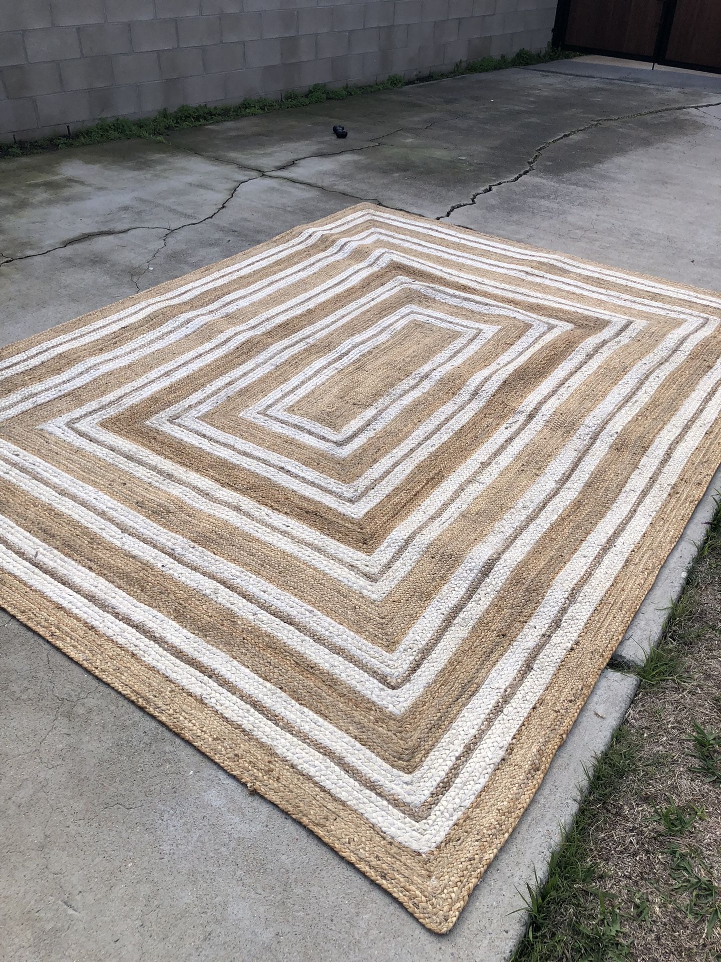 Natural Fiber - Jute / Cotton Rug - Safavieh Target NF890 for Sale in ...