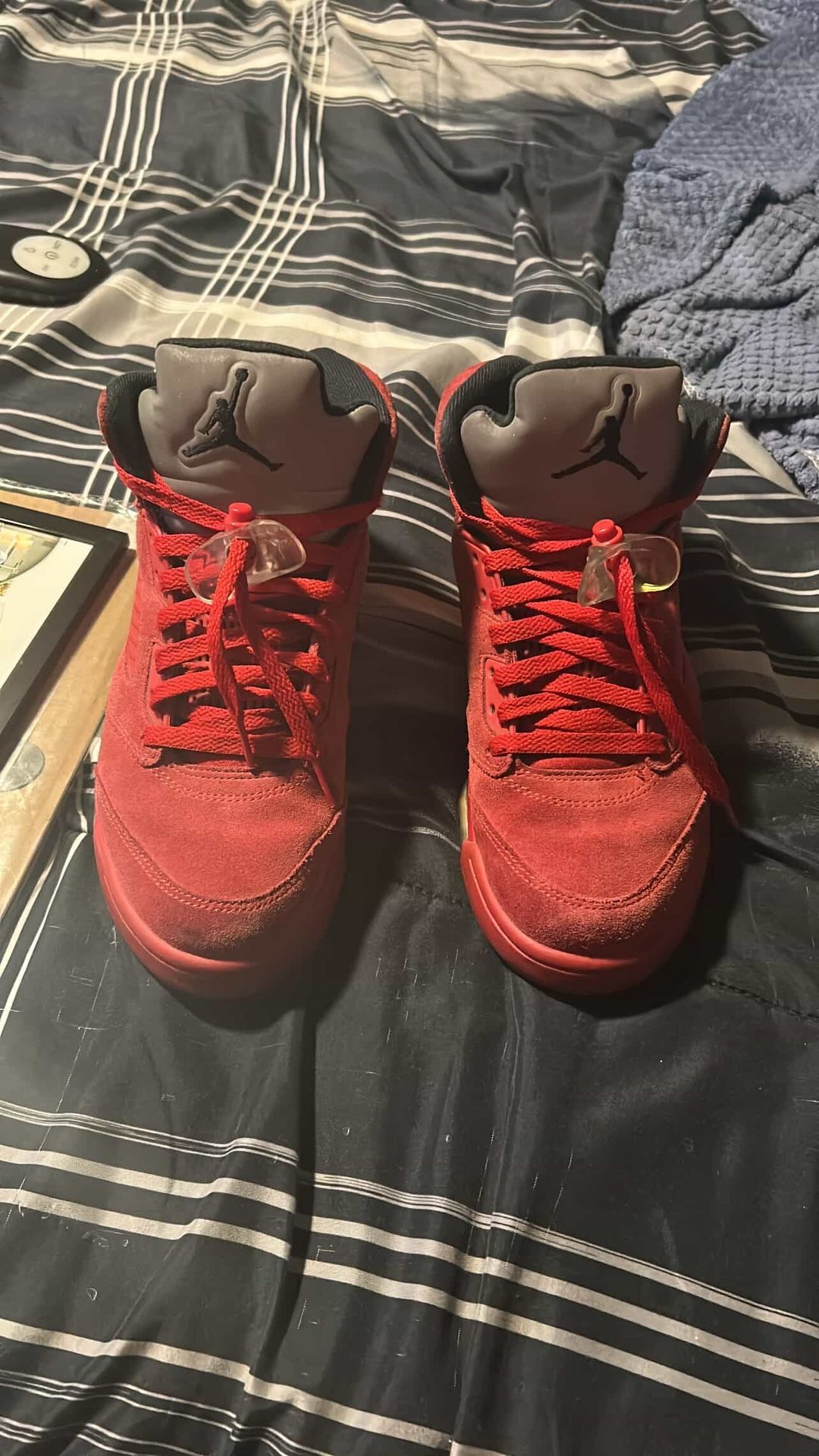 Jordan 5s Retro Red Sued for Sale in Bakersfield, CA - OfferUp
