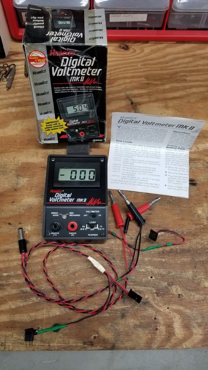 Hobbico Digital Voltmeter MKII for Sale in Valrico, FL - OfferUp