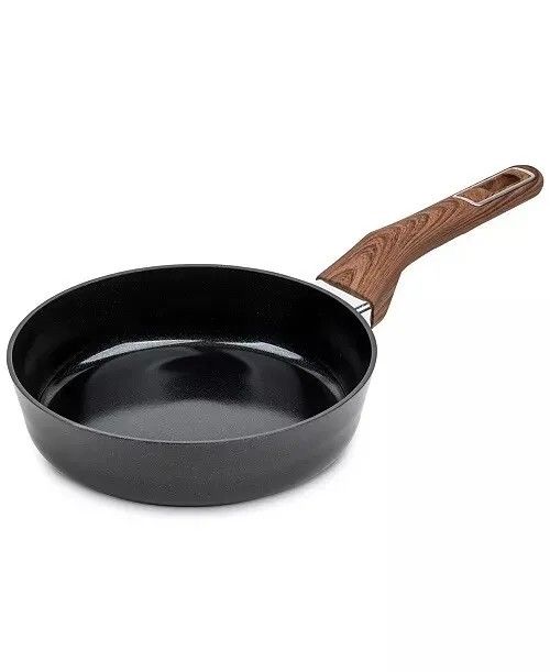 Brooklyn Steel Co. Aquarius Deep Pressed Aluminum 9.5" Nonstick Fry Pan ...