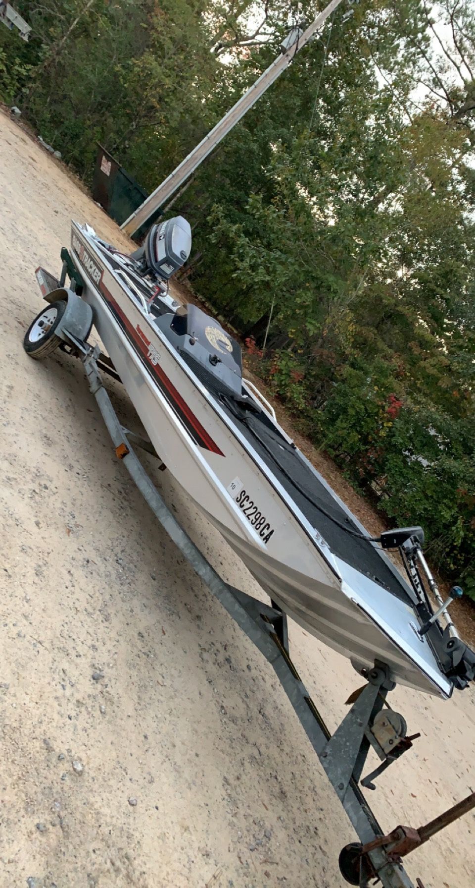 1988 17ft Tournament TXS Bass Tracker for Sale in Vaucluse, SC - OfferUp