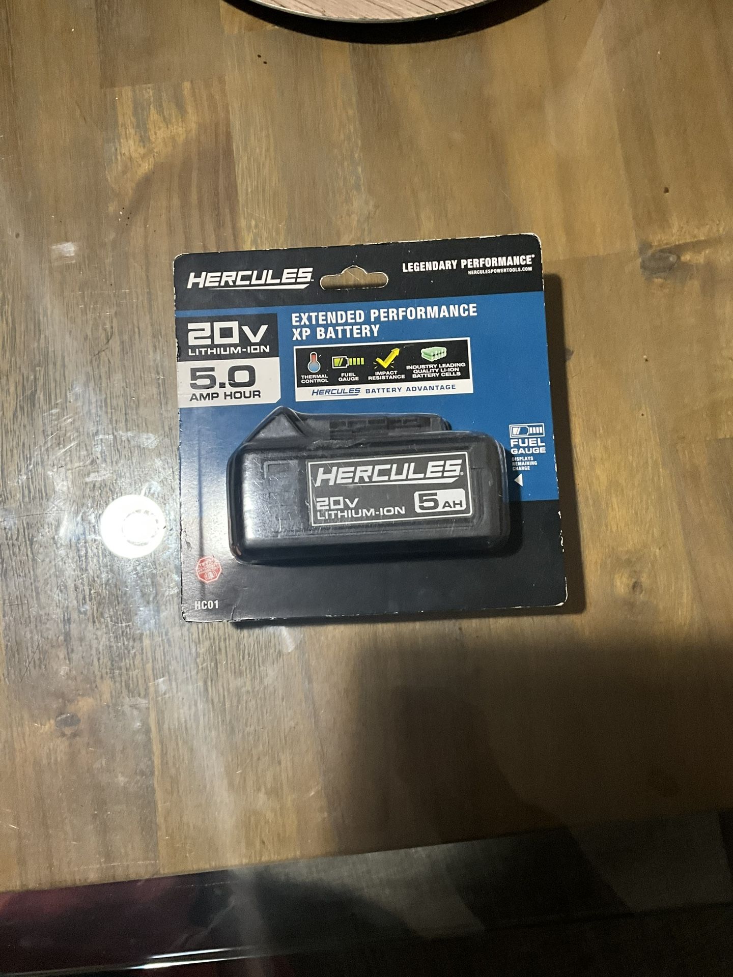 HERCULES 20V 5 Ah Extreme Performance Lithium-Ion Battery for Sale in ...