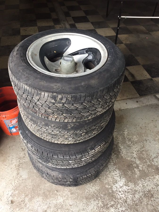 American Racing AR-39 wheels & tires for Sale in Denver, CO - OfferUp