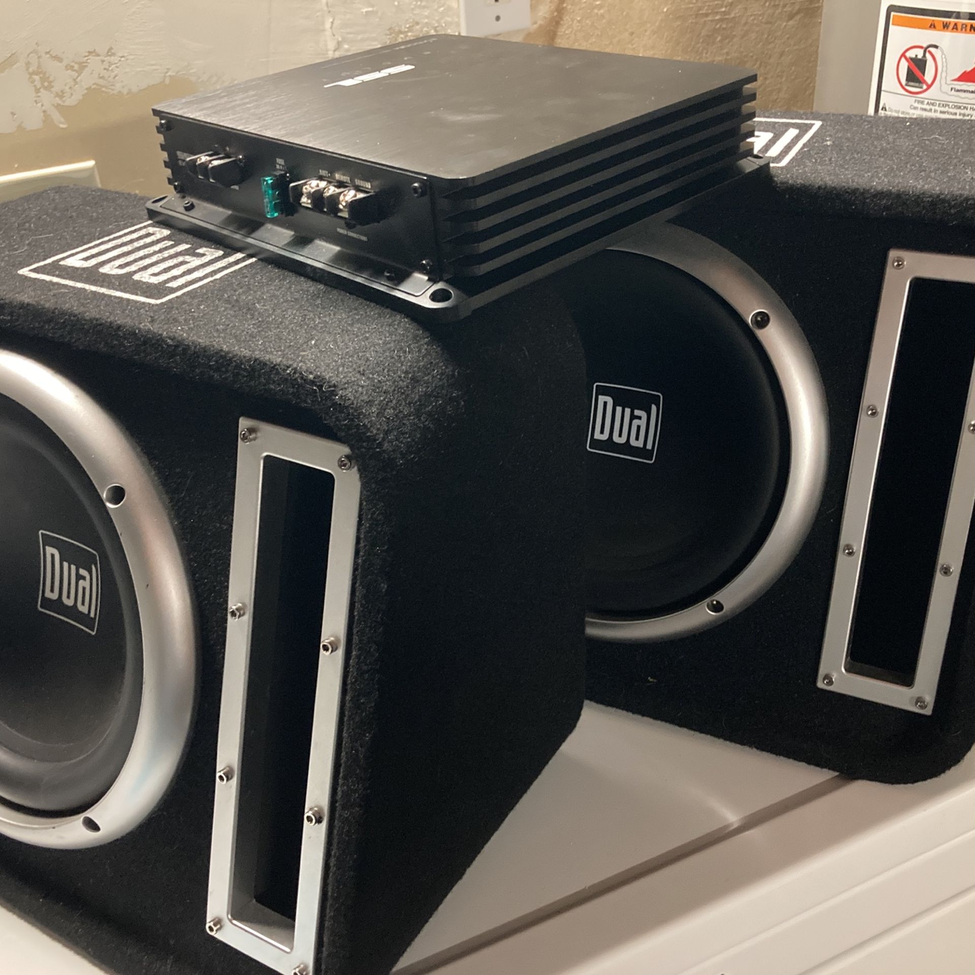 1500watt SSL Evolution Amplifier And Two Dual 10 Inch Subs for Sale in ...