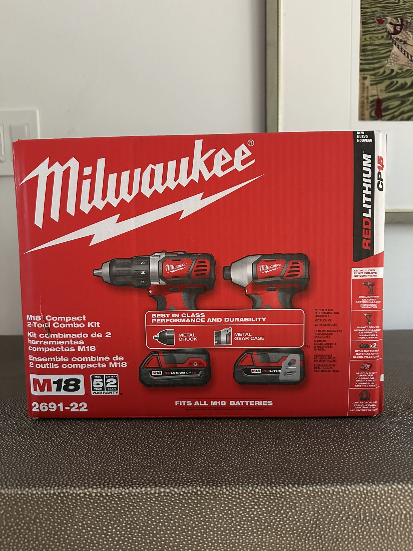 Milwaukee M18 2-tool Combo Kit for Sale in Kenmore, WA - OfferUp