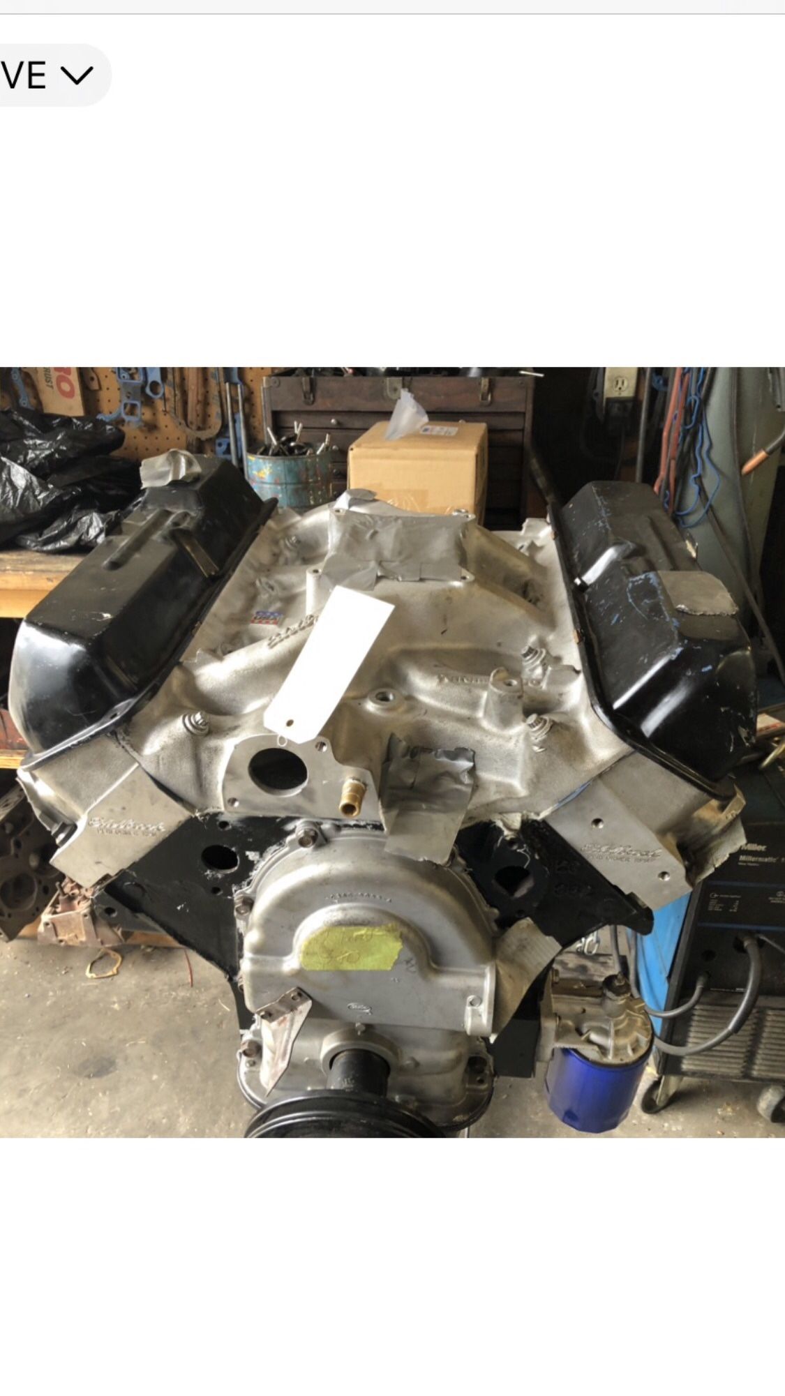 FORD FE 390 ENGINE AND C-6 TRANS > EDELBROCK ALUMINUM HEADS for Sale in ...