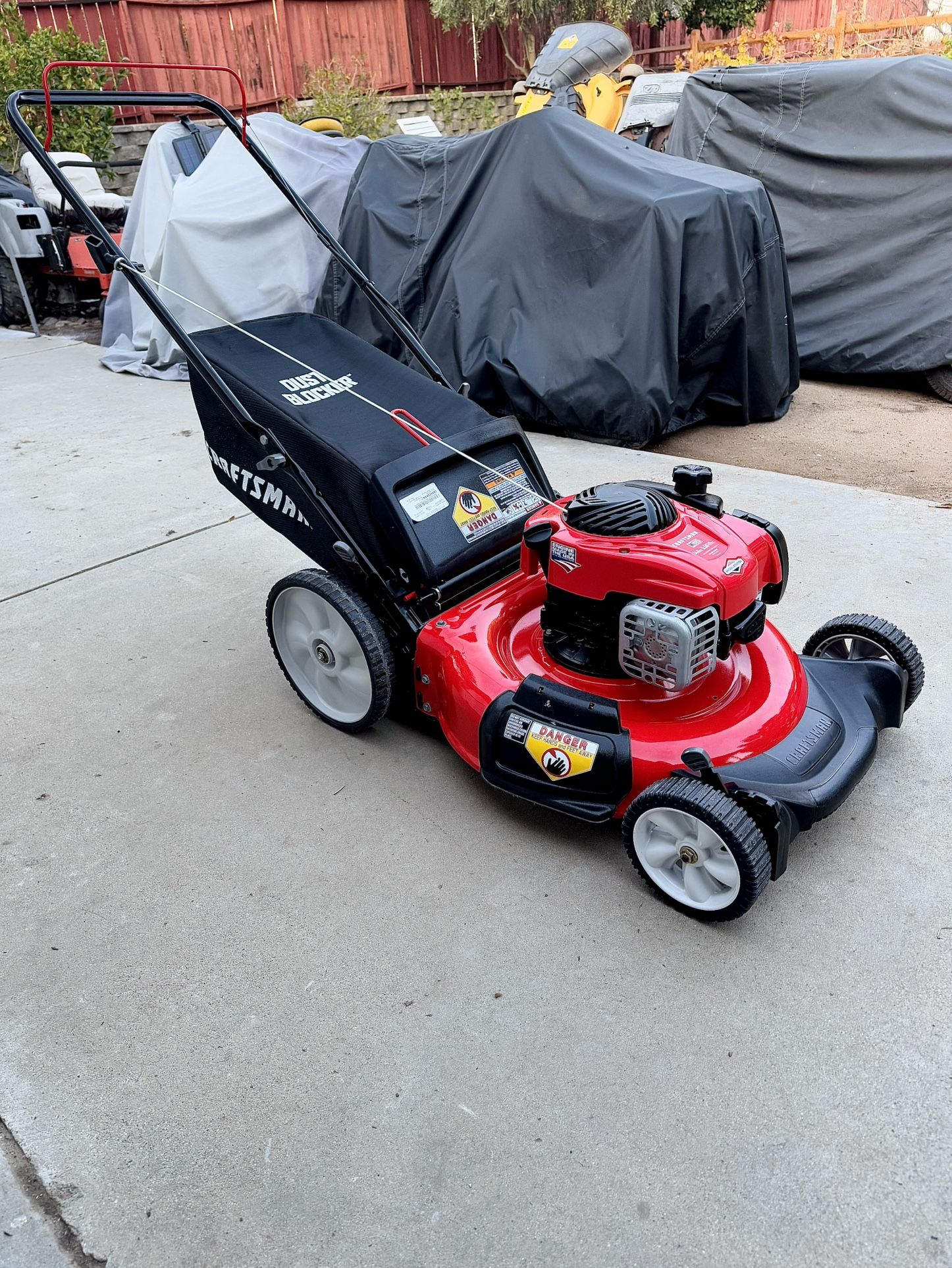 CRAFTSMAN M115 PUSH LAWN MOWER for Sale in San Diego Country Estates ...