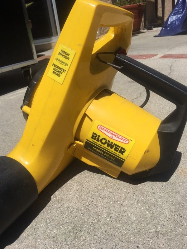 Paramount Electric Corded Leaf Blower PB-150 Vac-N-Sac Model 6000 Lawn ...
