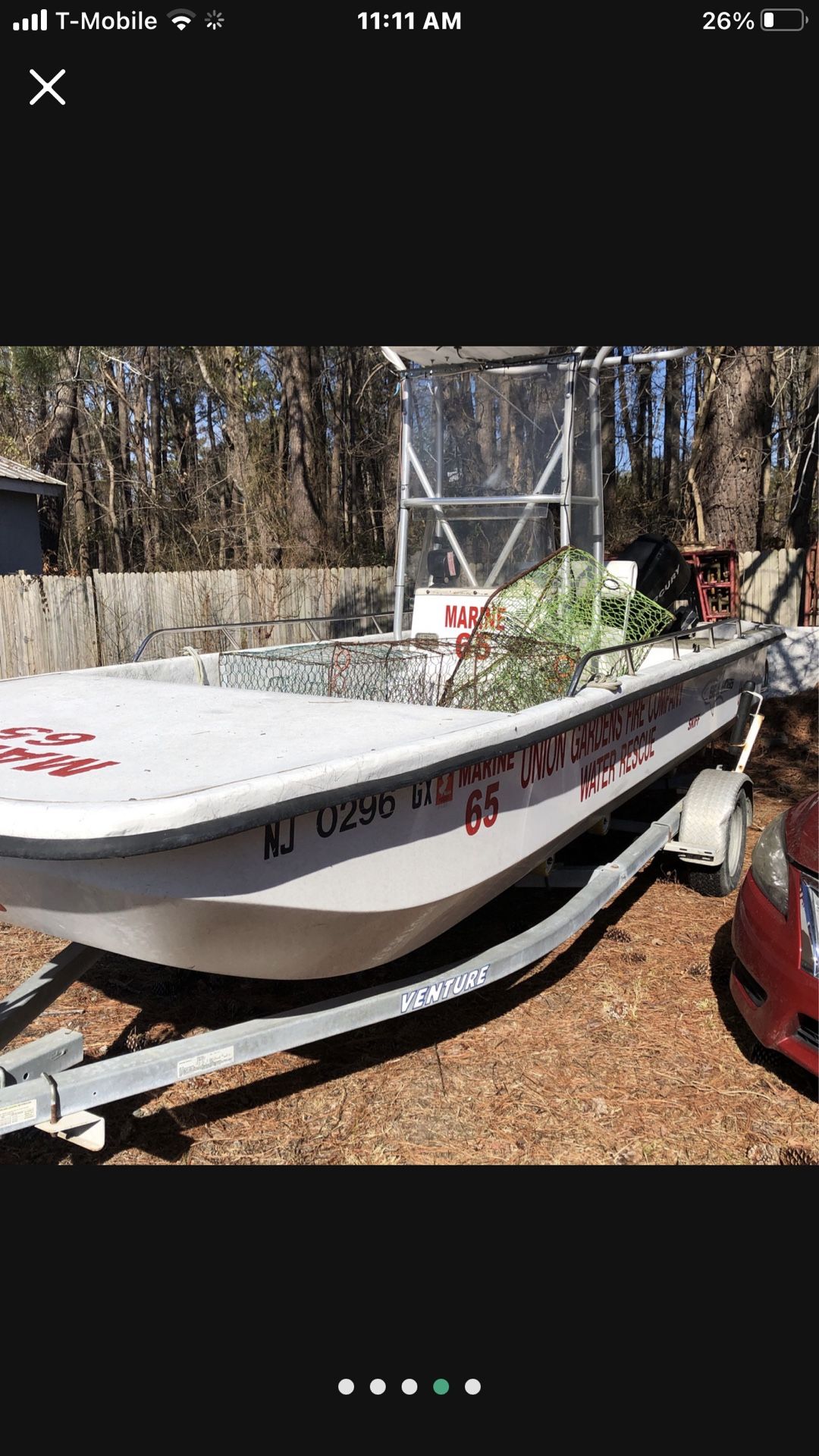 2006 Sea Boss Skiff With Mercury 60 Hp Four Stroke Fuel Injected ...