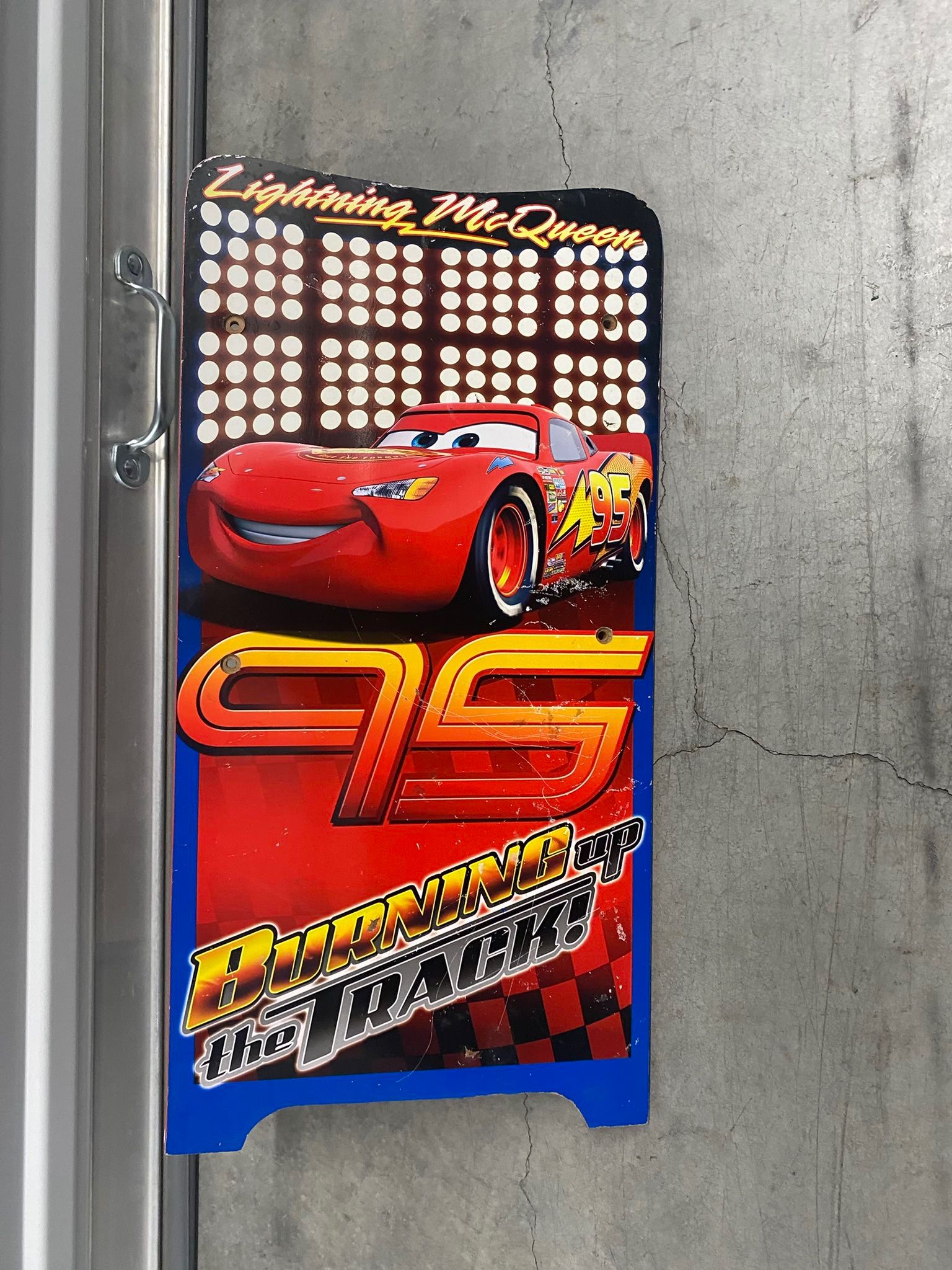 Disney Pixar cars Lightning McQueen Floating Shelf for Sale in Las ...
