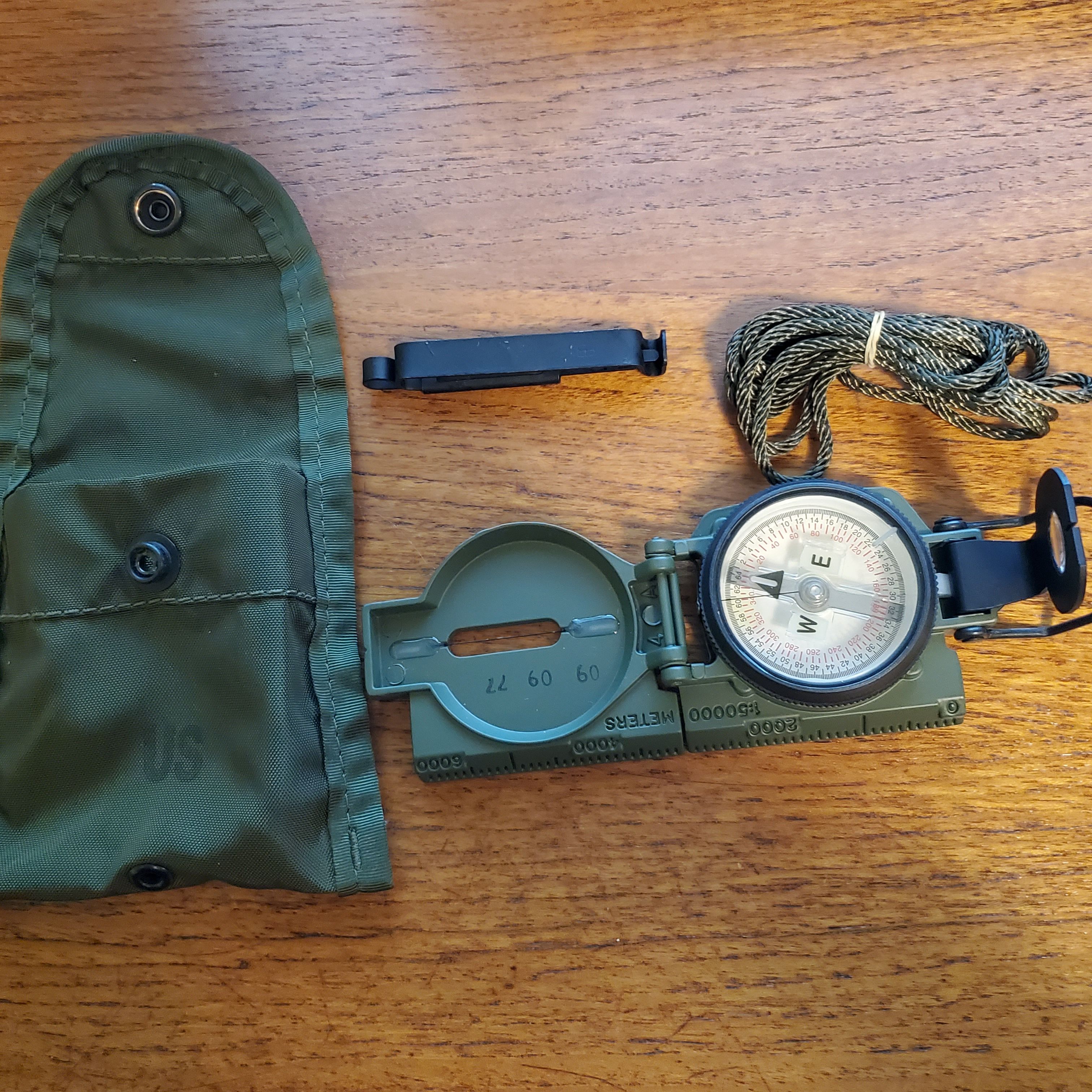 US Military Cammenga Model 27 Phosphorescent Compass OD Green. for Sale ...