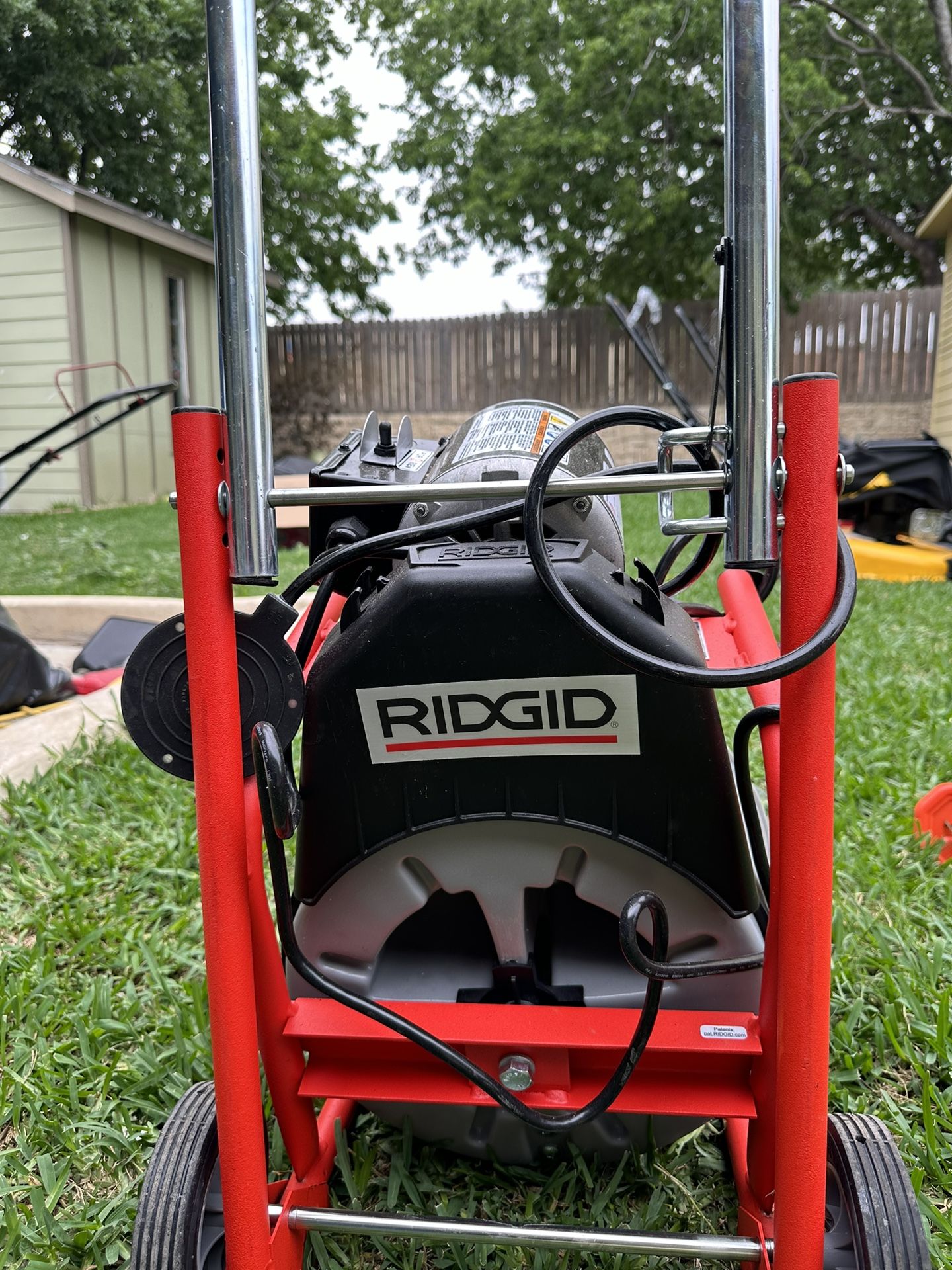 RIDGID K-400 Drain Cleaning Snake Auger Machine, C-45 IW 1/2 in. x 75 ...