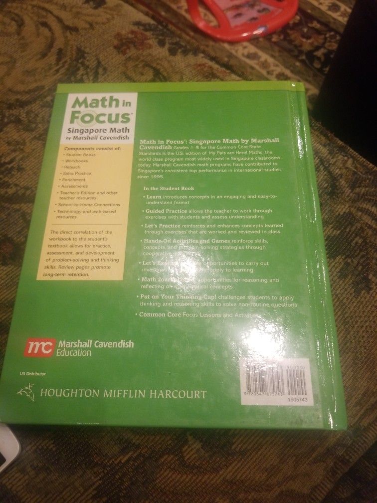 Math In Focus, Singapore Math 3A/3B/4A/4B Textbooks And Workbooks (Like ...