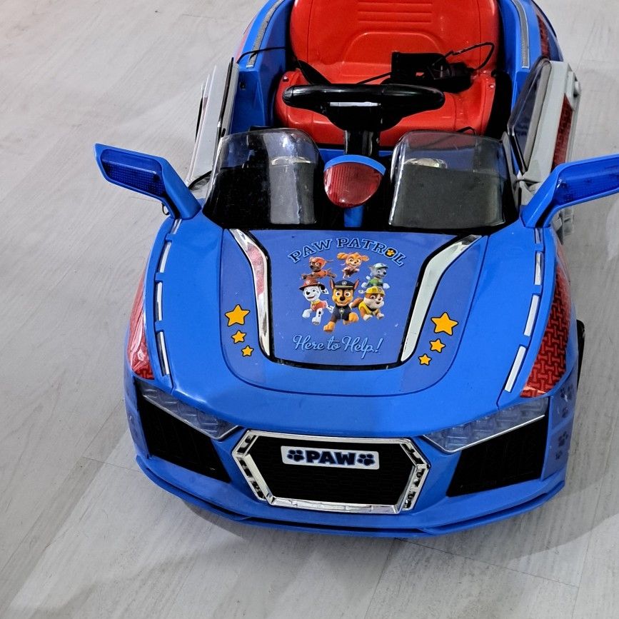 Paw Patrol Ride on Electric Car for Sale in Wellington FL OfferUp