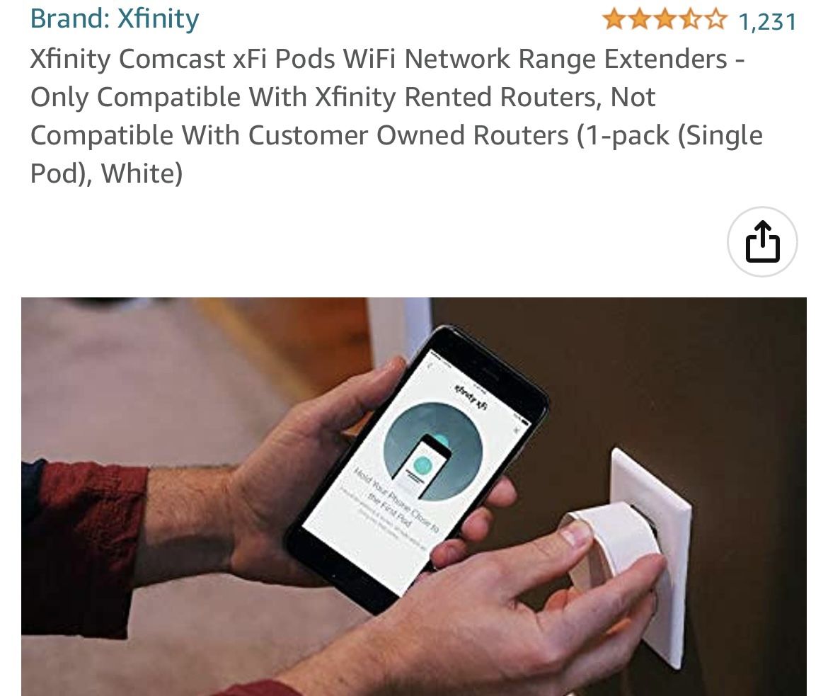 Xfinity QComcast Xfi Pods (3 For $50) for Sale in Bellevue, WA - OfferUp