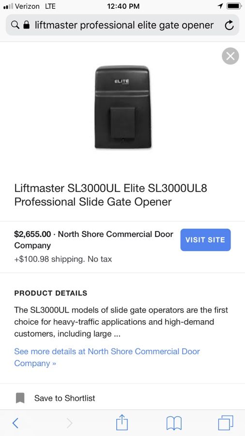 Elite gate opener for Sale in Mesa, AZ - OfferUp