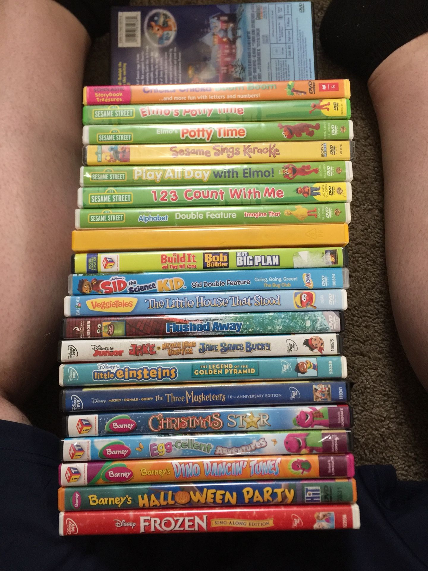 Barney Dvd Lot Sesame Street 100% Authentic | dpise2022.dps.uminho.pt