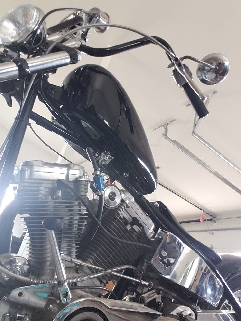 Harley-Davidson Hardtail chopper, Evo motor will trade for cash or ATVs ...