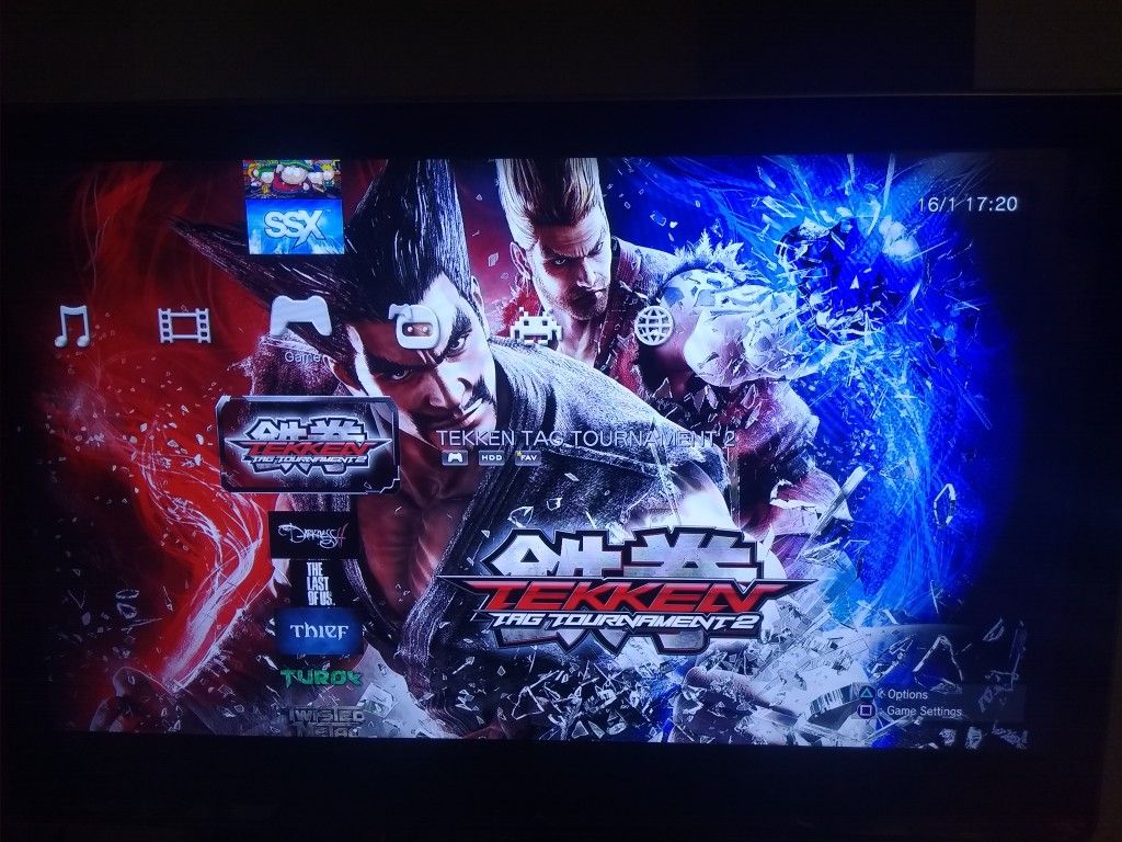 Jailbroken 500gb PS3 slim CFW Rebug 4.85 38 PS3 games 25,000+ retro for ...