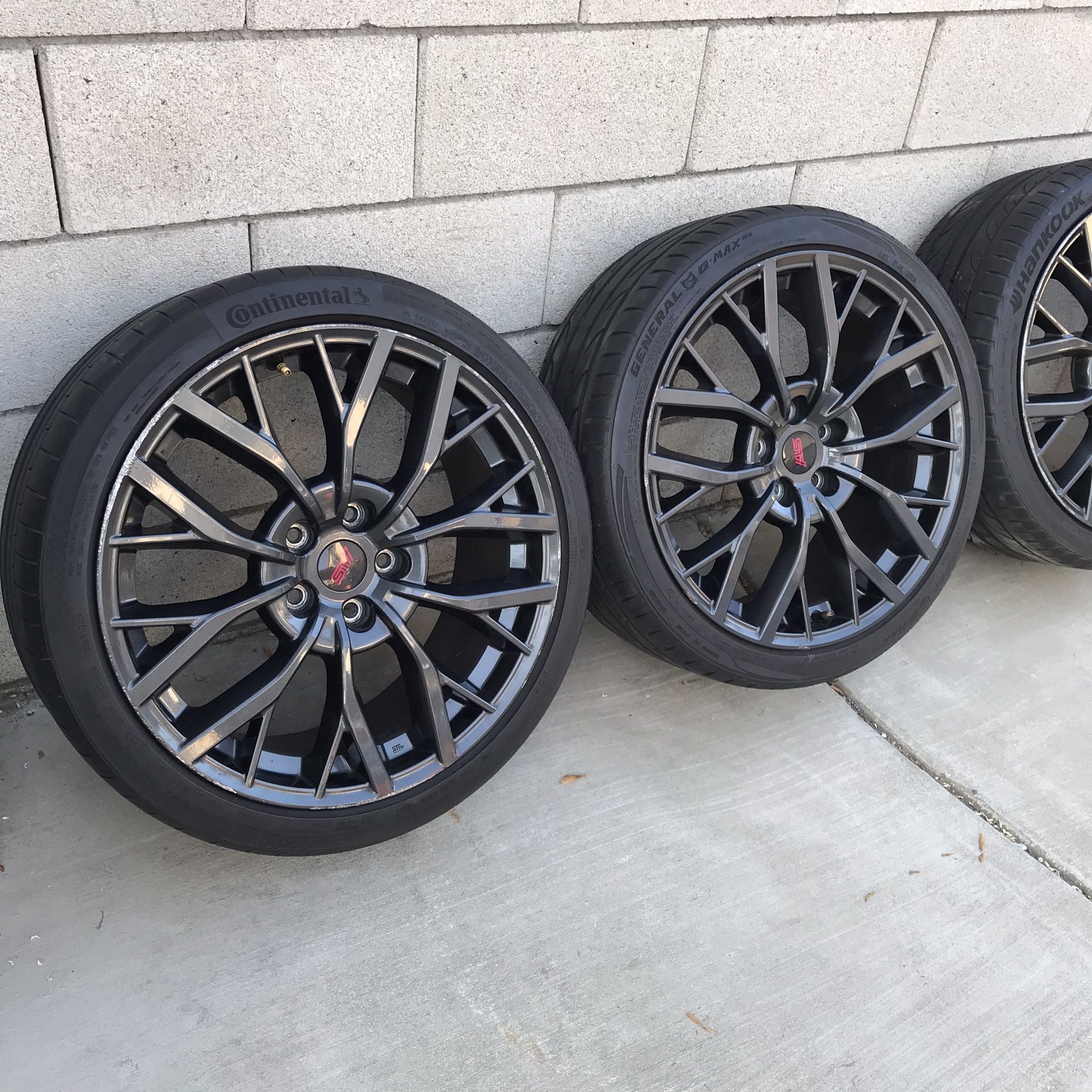 2018-2020 Subaru WRX STI Stock OEM Wheels Rims 19"X8.5" Tires 245/35R19 ...