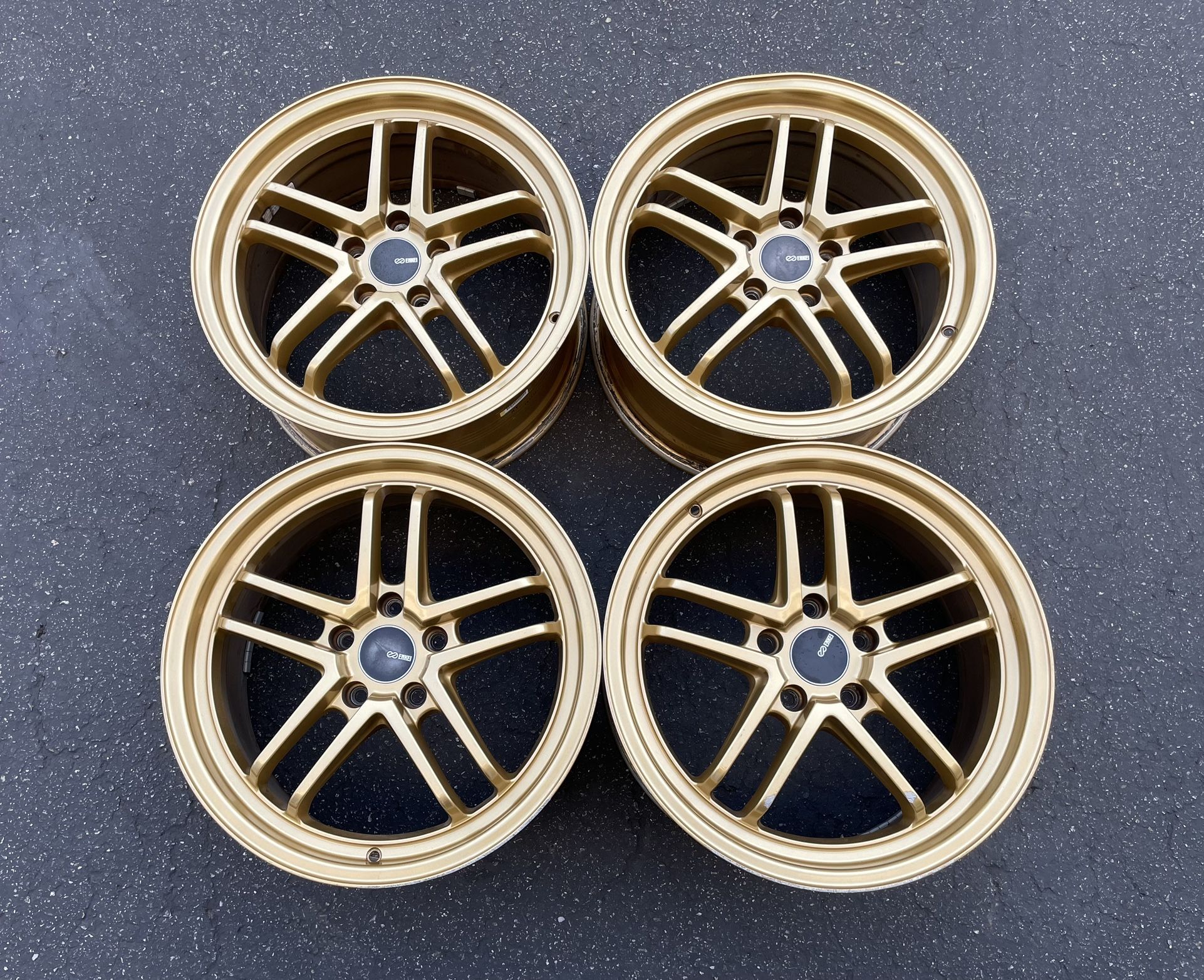 18 Inch Enkei TSP-5 Rims Wheels Rines 5x114.3 for Sale in Los Angeles ...