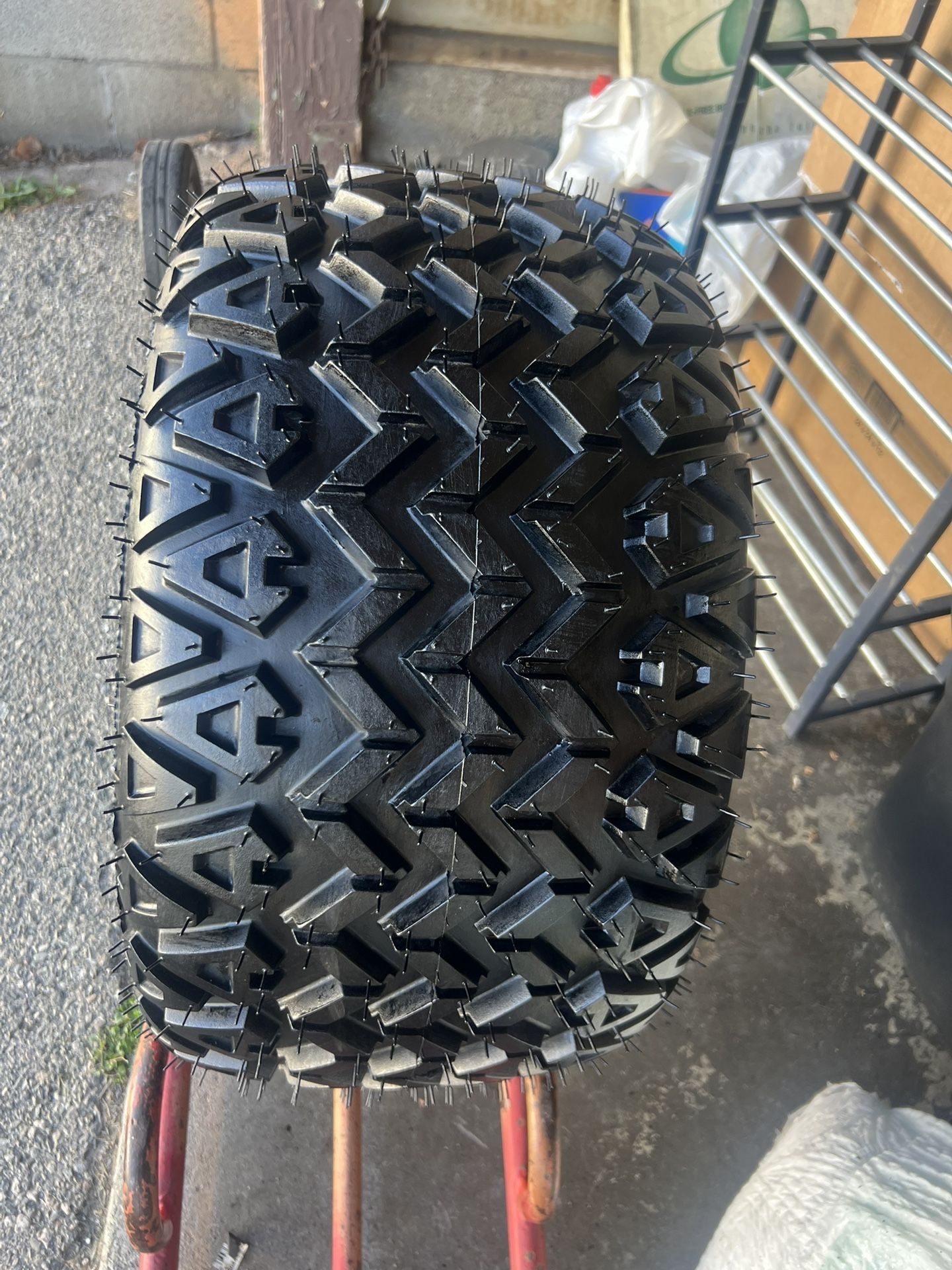 1-NEW ATV TIRE 25X11.00-12 CARLISLE ALL TRAIL TIRE $35 Pickup Only for ...