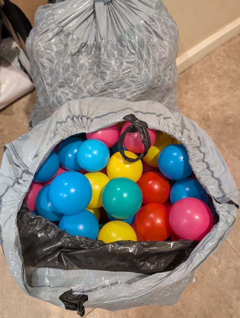 2 Bags Of Ball Pit Balls for Sale in Santee, CA - OfferUp