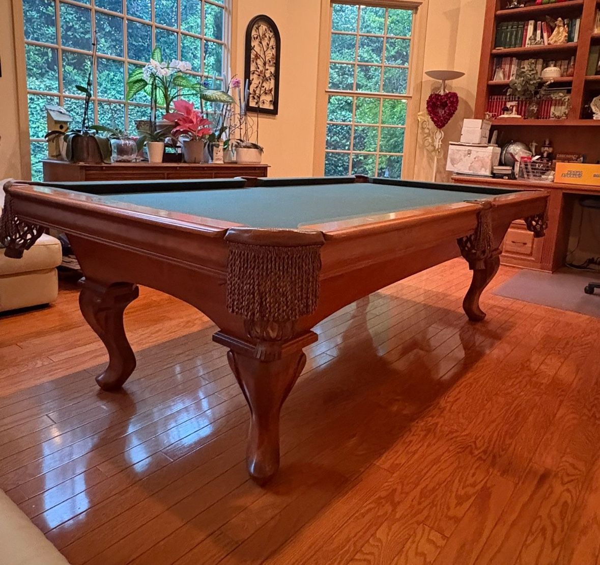 Pool Table 8ft ( Free Delivery & Set Up & New Color Felt Of Your Choice ) for Sale in Clovis, CA ...