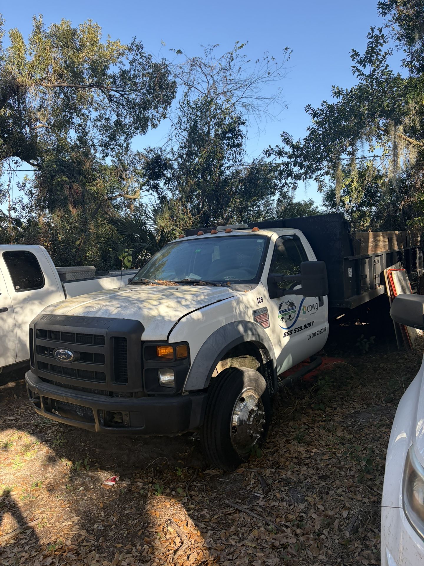 Ford F-550 Dump Truck – Dump Bed Works Great – NOT RUNNING – AS-IS for ...