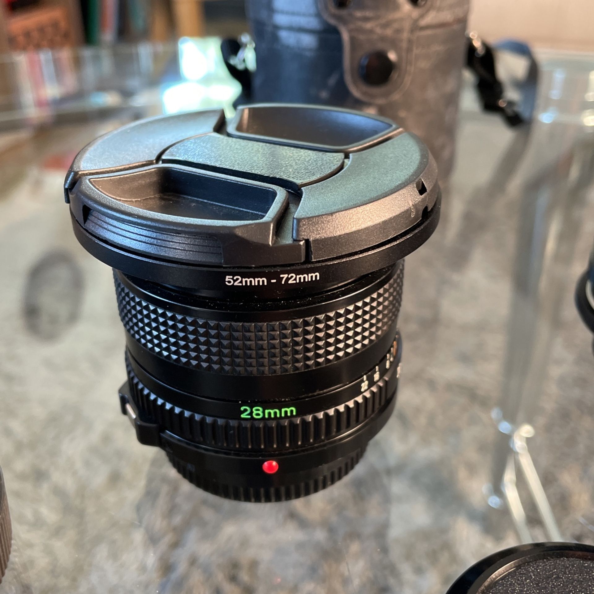 Canon FD to RF Vintage Cinema Lens Kit 28mm 55mm 100mm With 2 Adapters ...