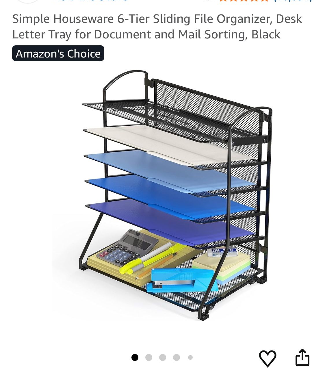 File Organizer 6 Tier for Sale in Buckley, WA - OfferUp