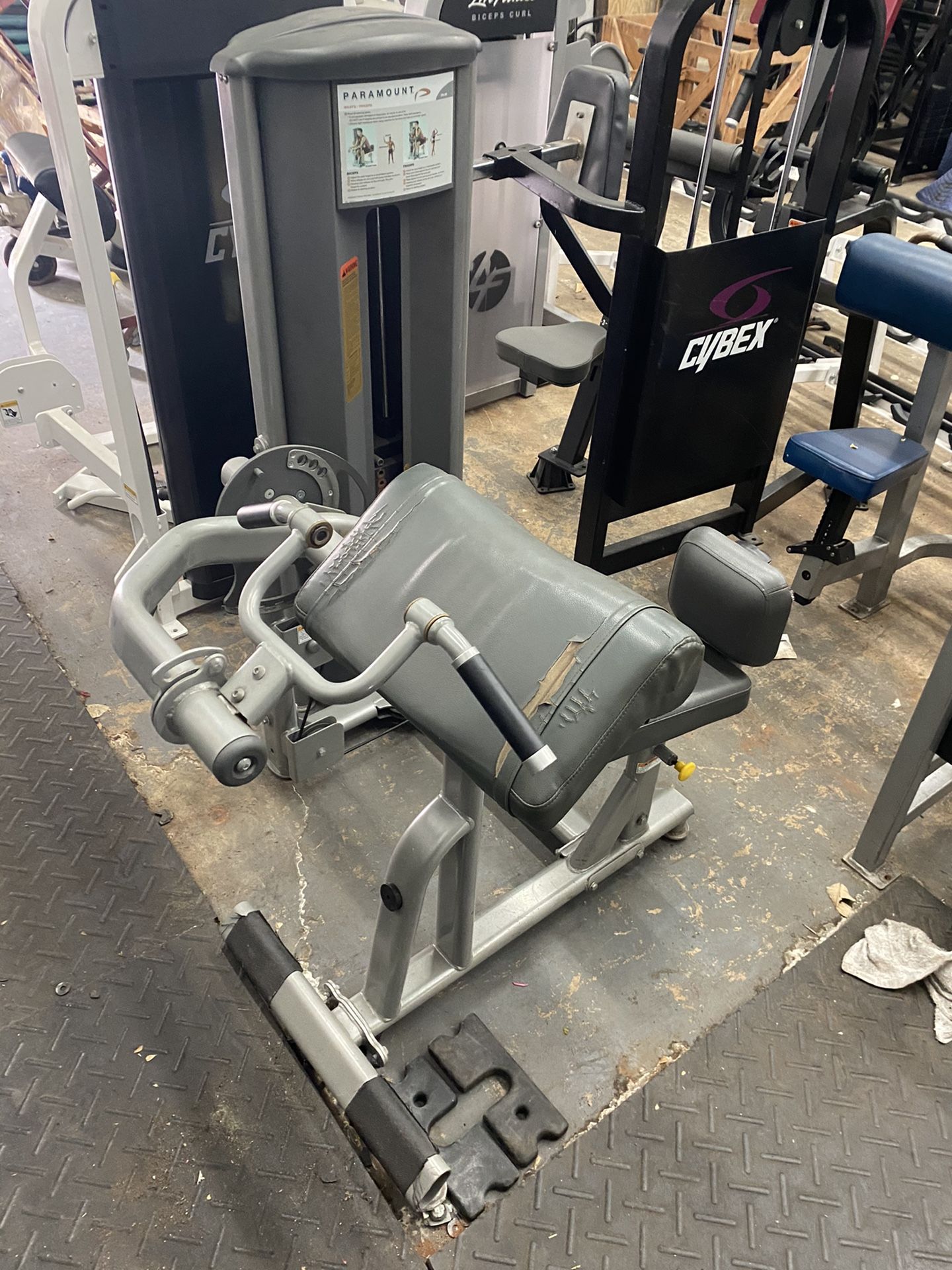Paramount bicep/tricep gym equipment machine for Sale in Miami, FL ...