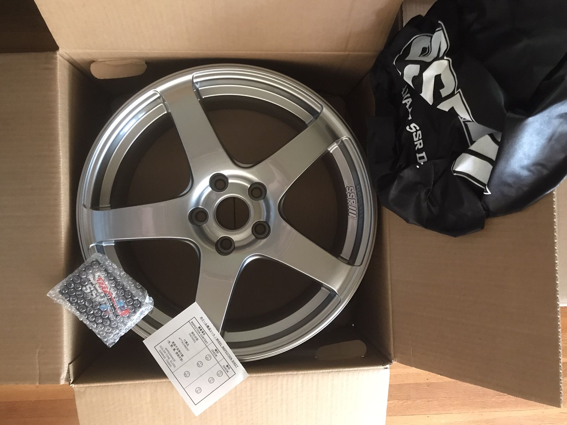 SSR Authentic JDM wheels GTV01 Silver BRAND NEW for Sale in Seattle, WA ...