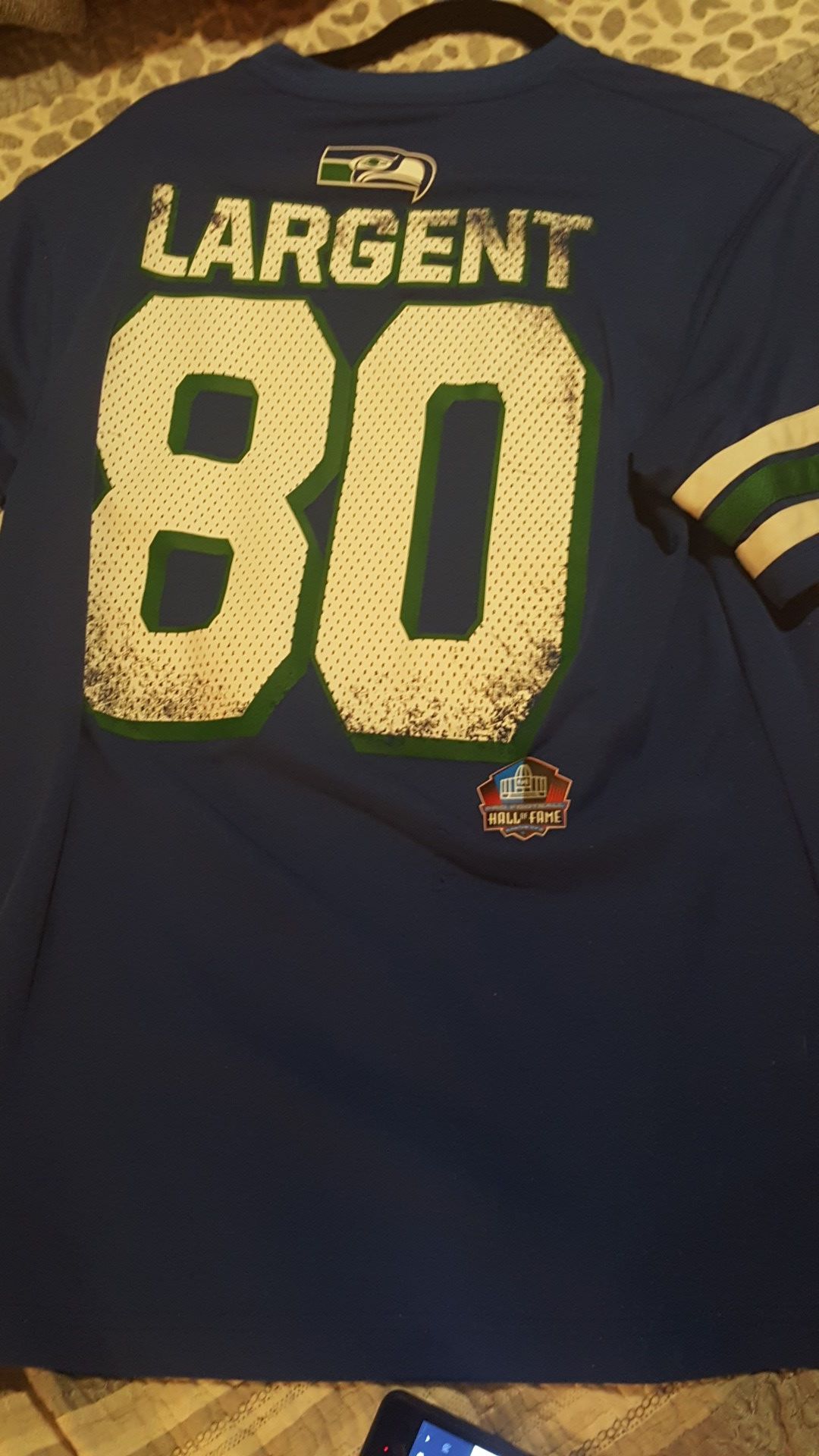 Largent Jersey number 80 old Seahawks player for Sale in Lynnwood, WA ...