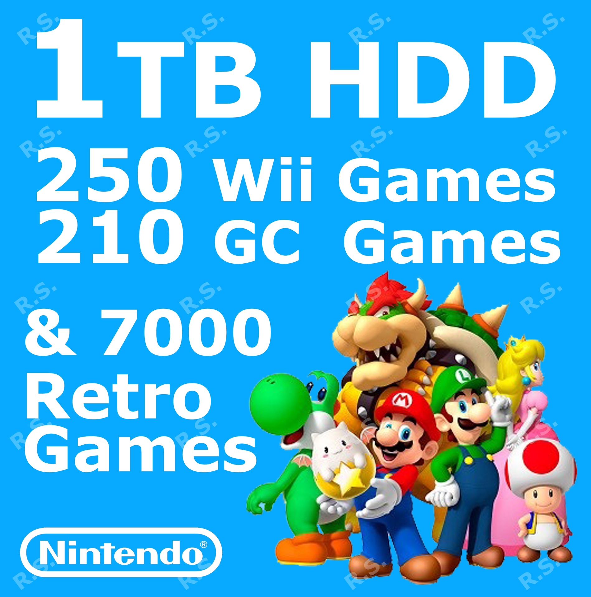 Nintendo Wii 7000+ Games 1Tb HDD for Sale in South Gate, CA - OfferUp