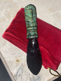 Aztec Obsidian Dagger
