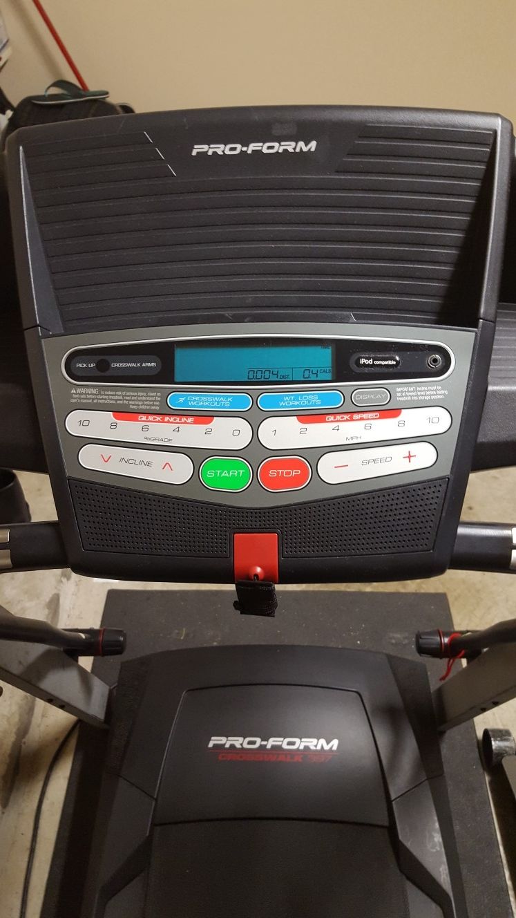 Treadmill Pro-form 397 crosswalk(4parts) for Sale in Houston, TX - OfferUp