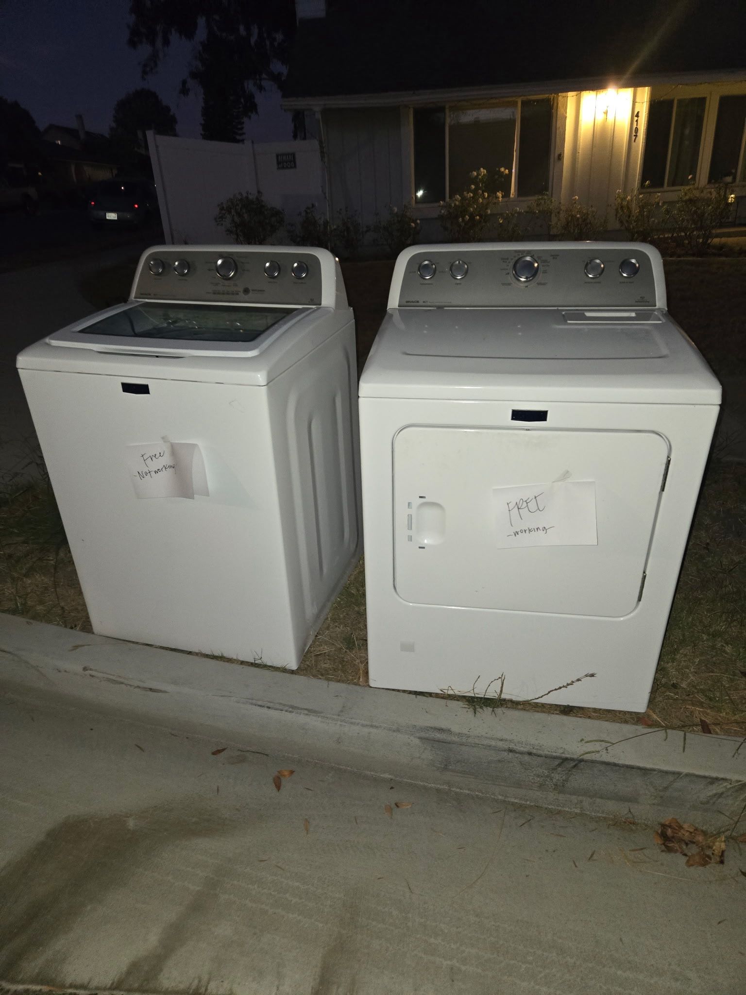 Free Washer & Dryer for Sale in Oceanside, CA - OfferUp