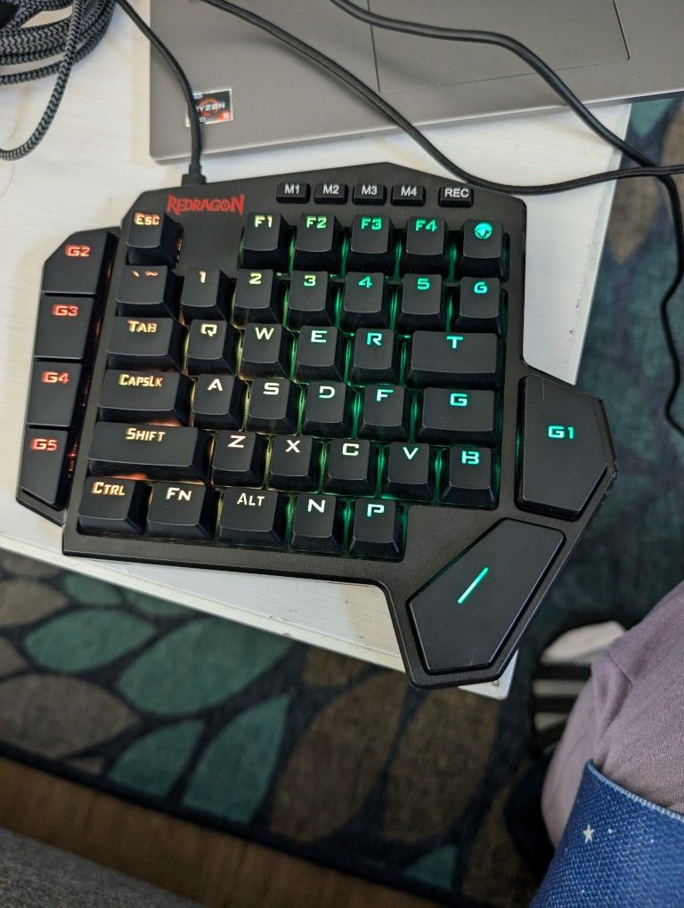 Redragon K585 DITI One-Handed RGB Mechanical Gaming Keyboard - Brown Switch for Sale in Renton ...