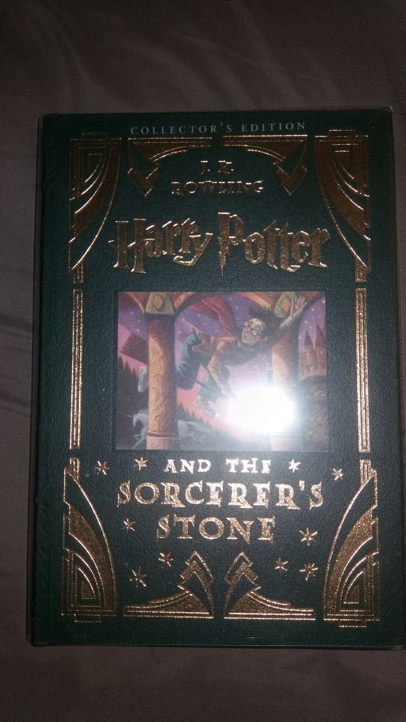 Harry Potter and the Sorcerer's Stone Book 1 - 1st Edition Leather ...