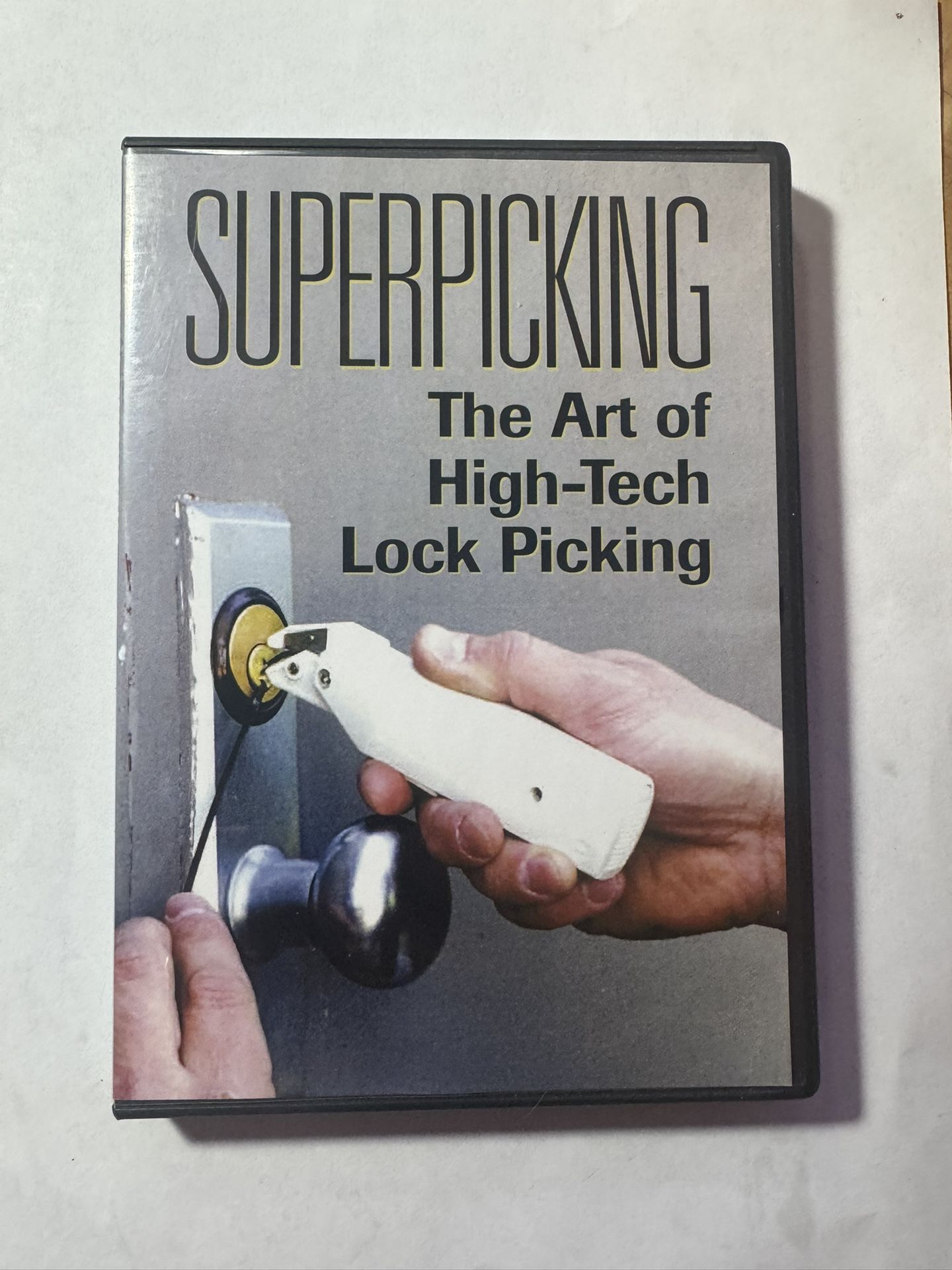 Superpicking - The Art of High Tech Lock Picking - Video DVD VG+ RARE ...