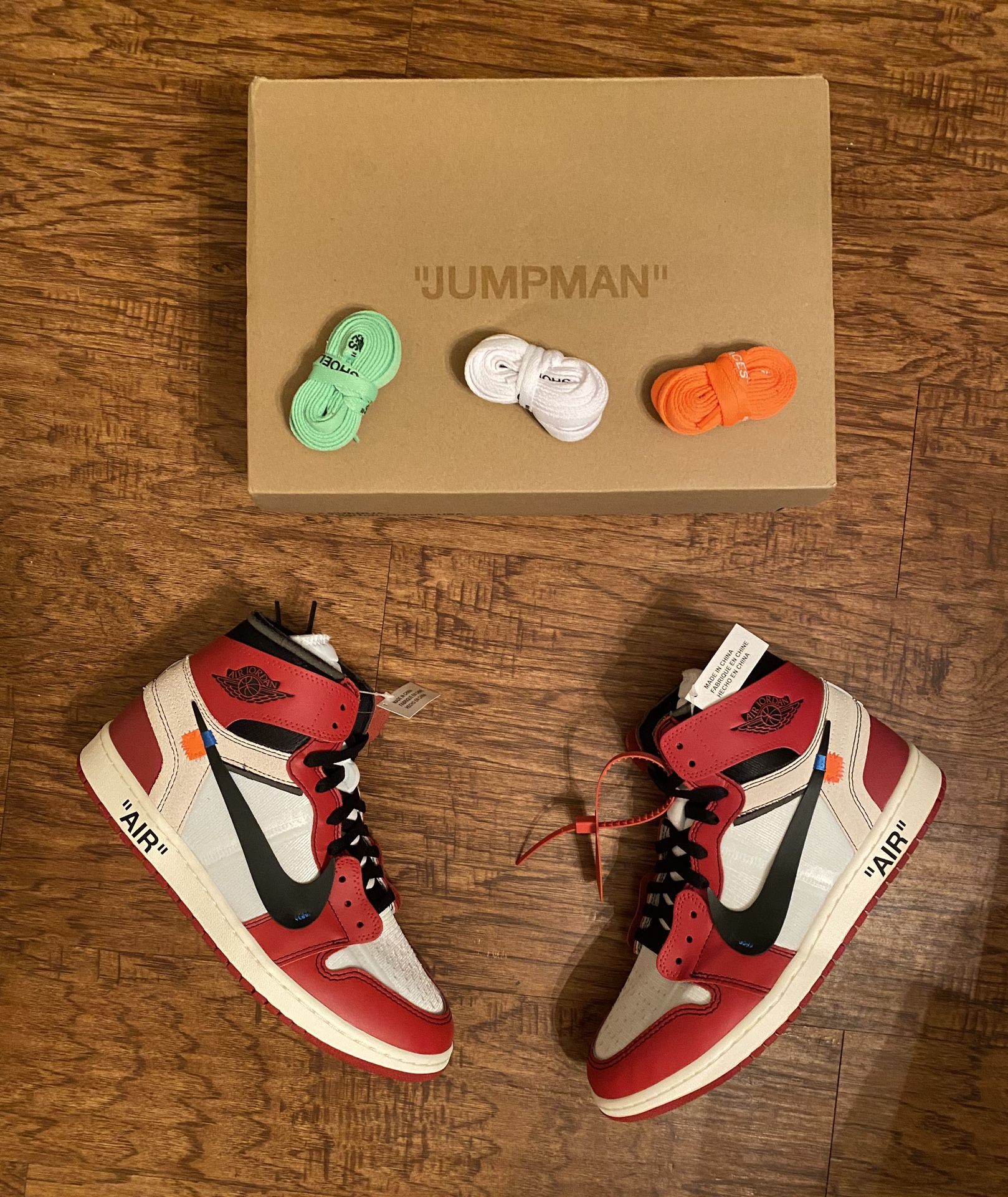 Jordan 1 Off White Chicago - Size 12 for Sale in Houston, TX - OfferUp
