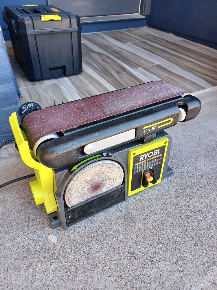 BELT AND DISC SANDER RYOBI for Sale in Phoenix, AZ - OfferUp