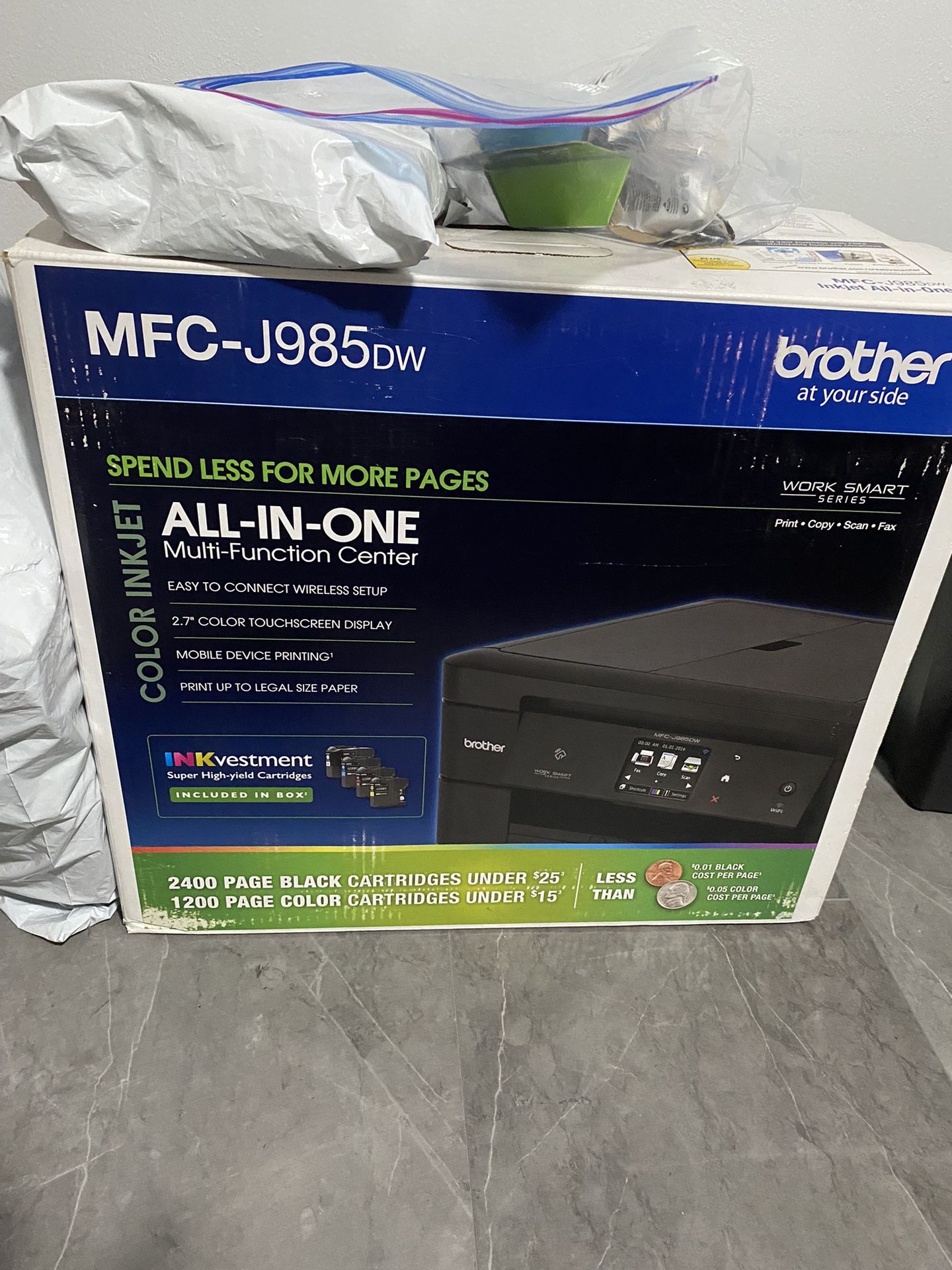 All In One Printer MFC-J985 DW for Sale in Pompano Beach, FL - OfferUp